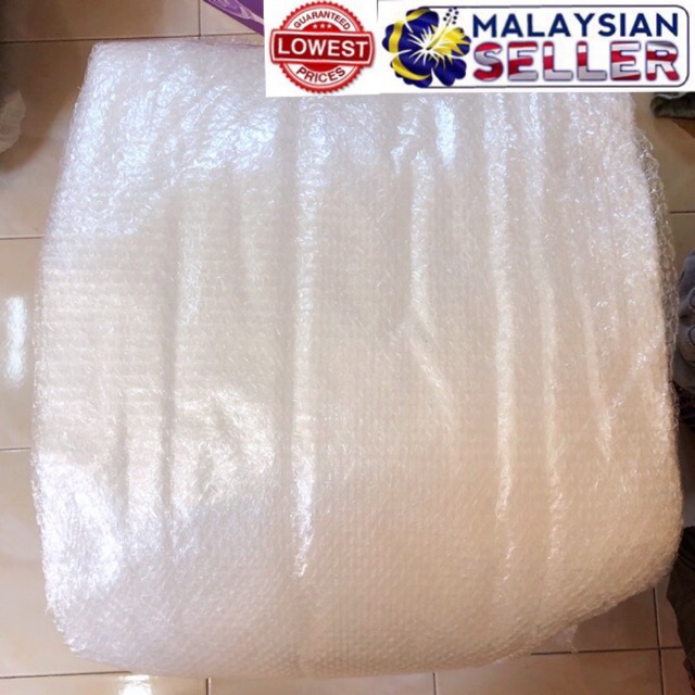 🔥STOCK READY🔥 Malaysian seller 🇲🇾 Buble Wrap 1roll= 100cm Bubble Borong ...