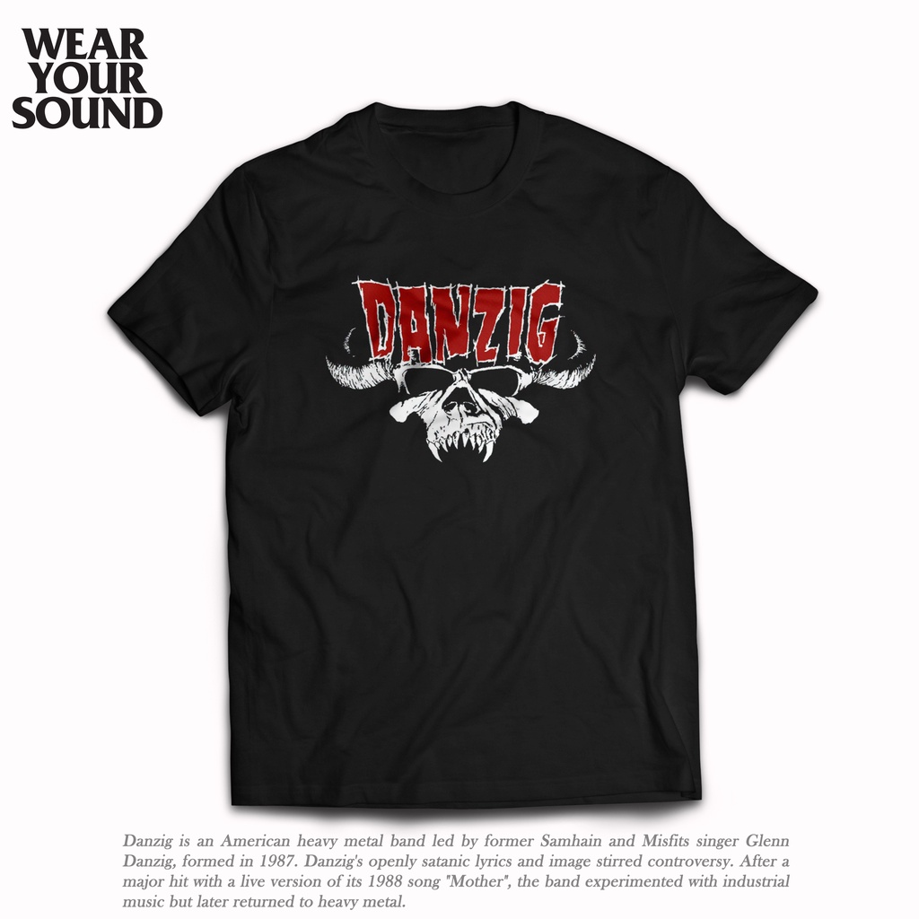 Danzig Logo Heavy Metal Band Tshirt | Shopee Malaysia