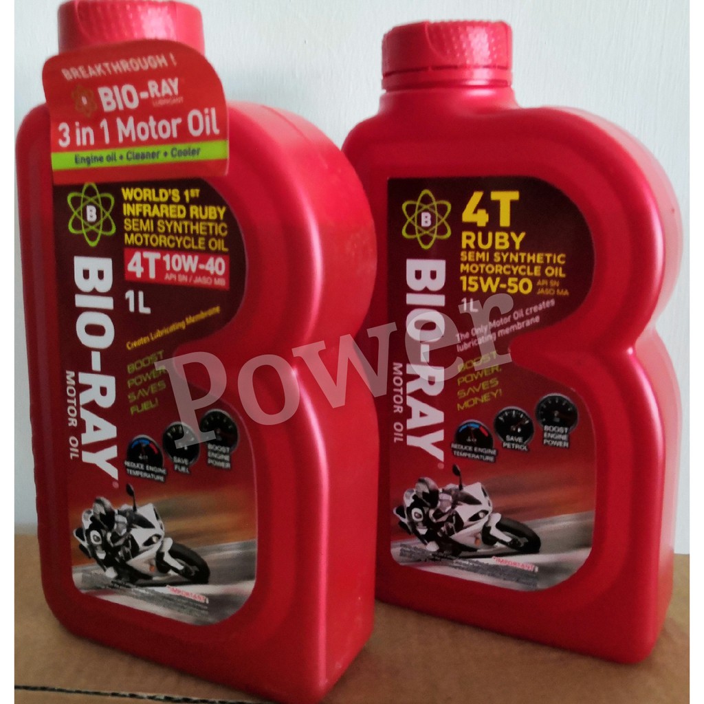 Bio ray Minyak Enjin (100% Guarantee Original product BIO RAY) | Shopee ...