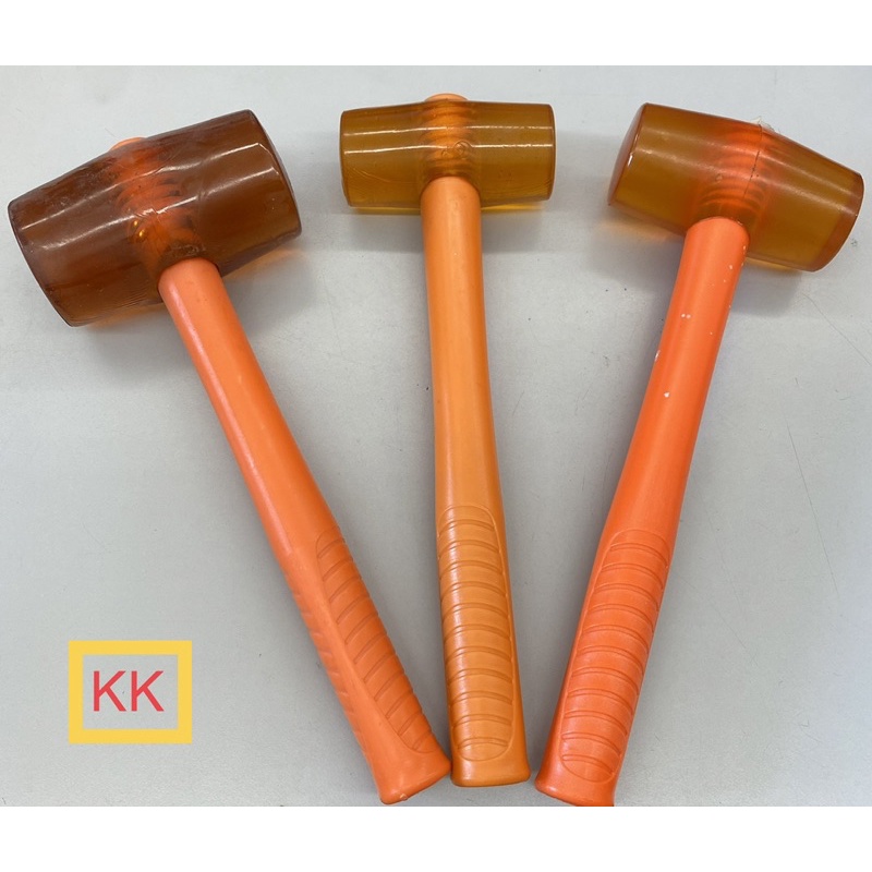 KK TRANSPARENT RUBBER MALLET DUAL FACE TILE FLOOR HAMMER / PENUKUL ...