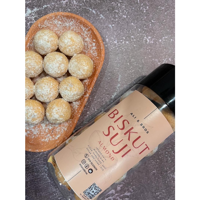 Biskut suji Almond / Kuih suji Almond | Shopee Malaysia