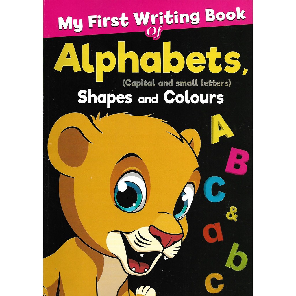 My First Writing Book of Alphabets, Shapes and Colours | Shopee Malaysia