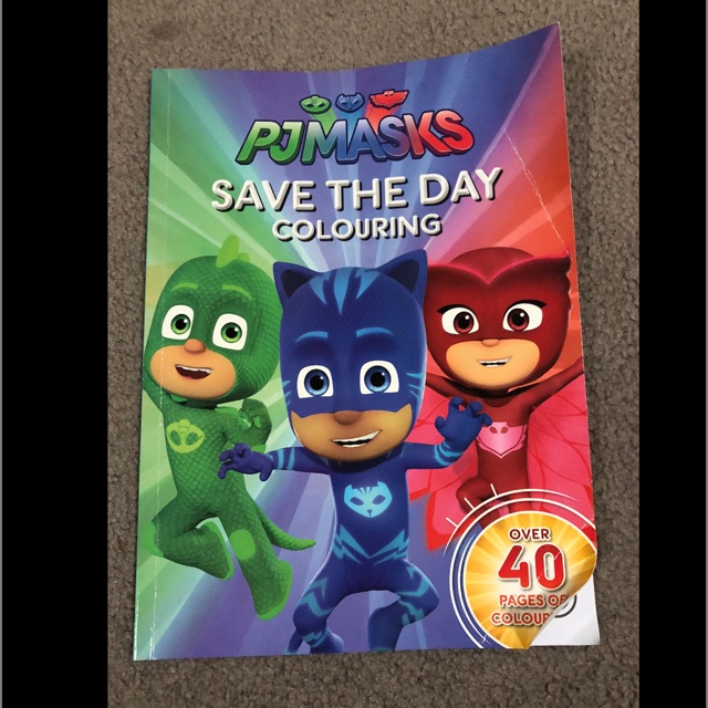Po Coloring Book Pj Masks | Shopee Malaysia