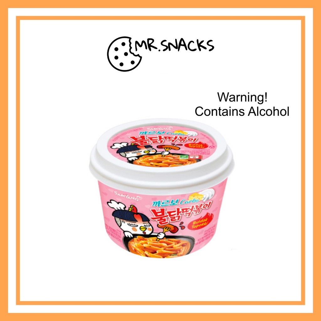 Samyang Toppoki - Carbonara / Hot Chicken Original | Shopee Malaysia