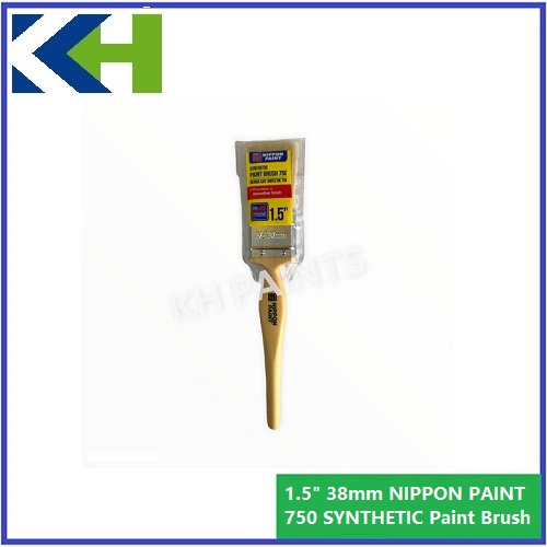 NIPPON PAINT SYNTHETIC PAINT BRUSH 750 1.5" 38mm (HALAL) | Shopee Malaysia