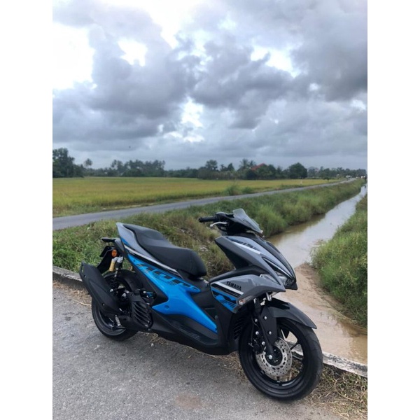 Aerox nvx nardo grey original Yamaha Genuine Thailand | Shopee Malaysia