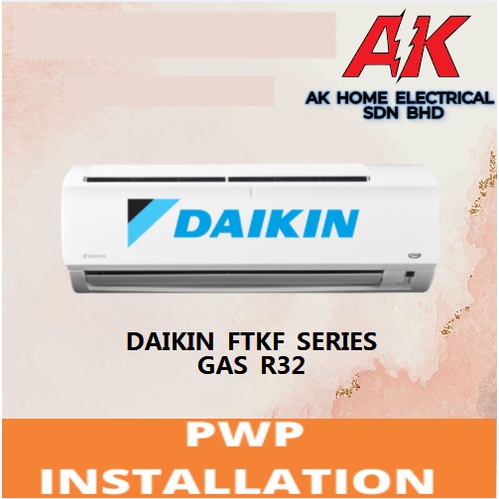 DAIKIN AIR CONDITIONER WALL MOUNTED SERIES R32 INVERTER #FTKF25AV1MF # ...