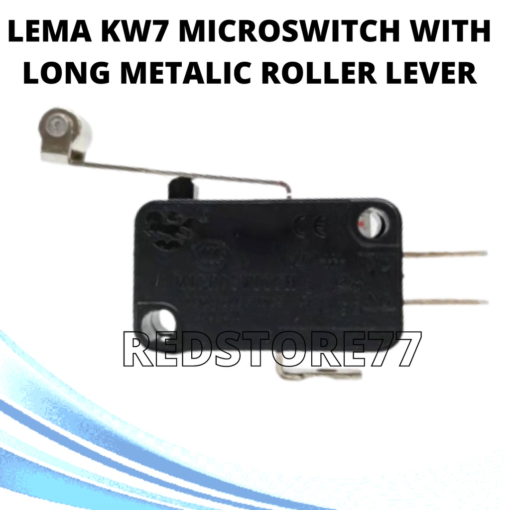 LEMA KW7 MICROSWITCH WITH LONG METALIC ROLLER LEVER LIMIT SWITCH | Shopee Malaysia