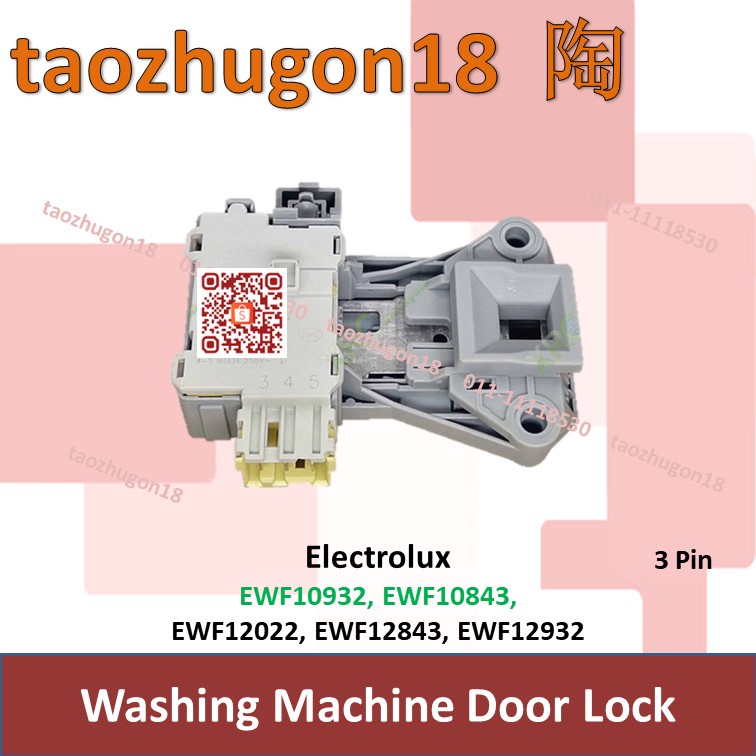 Electrolux Washing Machine Door Switch Lid Lock Mesin Basuh Suis Pintu ...