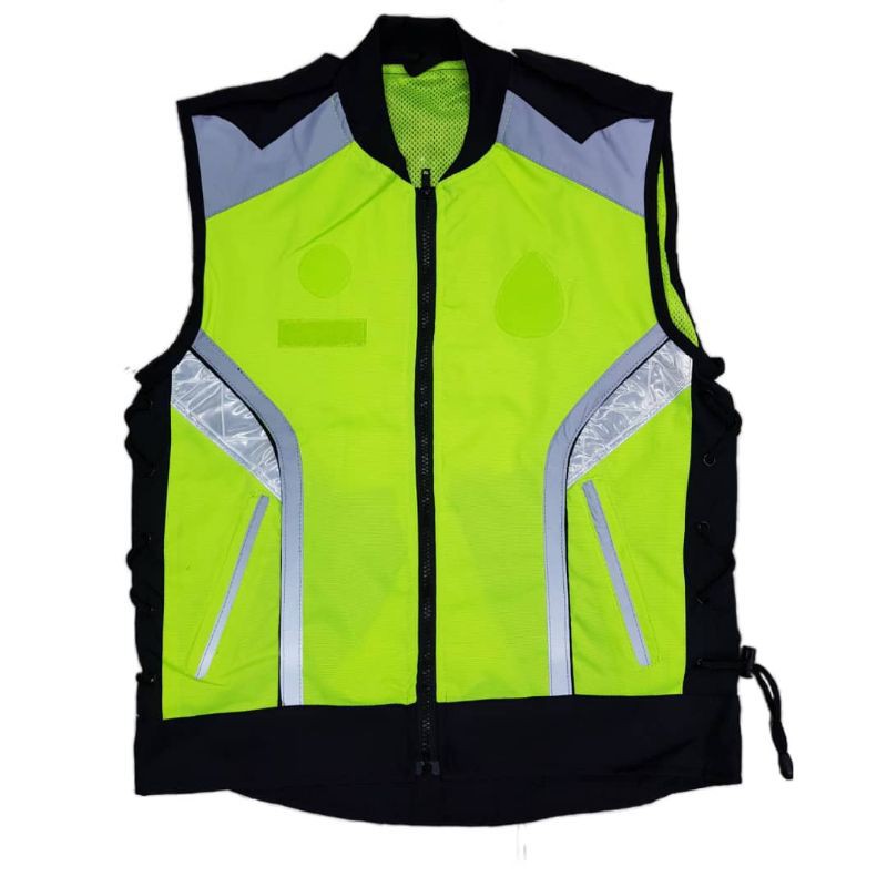SAFETY LUMINOUS REFLECTIVE VEST COLOR: FLORO BLACK, FLORO BLUE, RED ...
