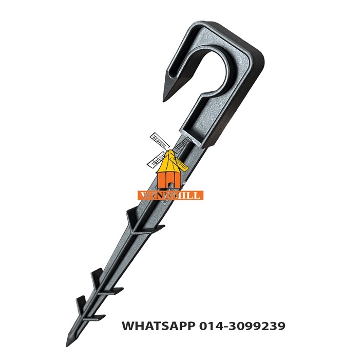 [1piece] WM349 Support Stake for Dripline Irrigation Tubing Pipe Fixed ...