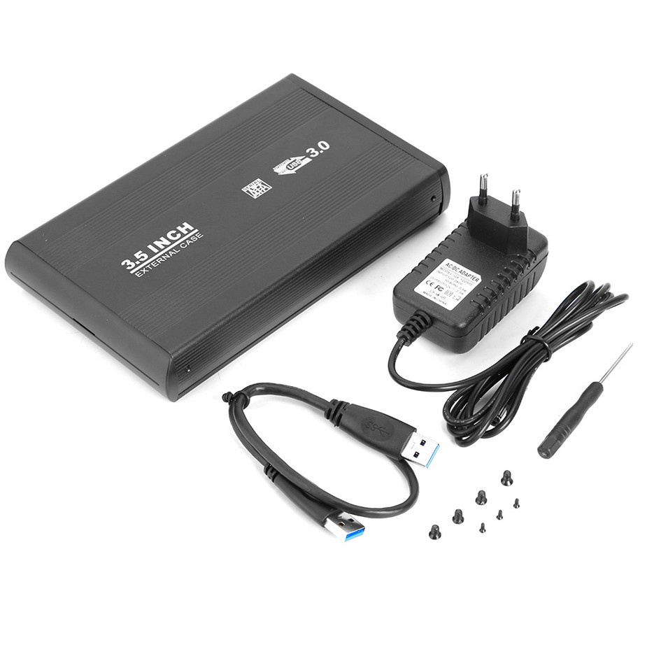 USB 3.0 Hard Disk Casing 2.5 3.5 inch External Hard Drive Case Transparent HDD SSD Clear Slim ...