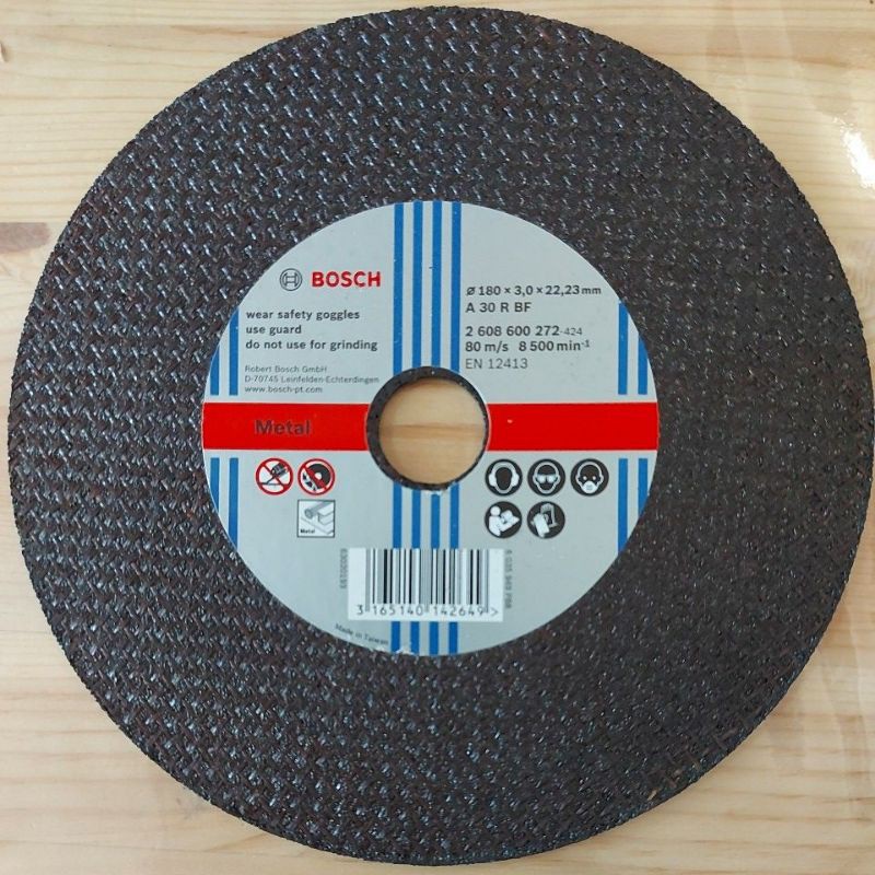 Bosch 7" Metal Cutting Disc 180×3×2.23mm 2608600272 | Shopee Malaysia