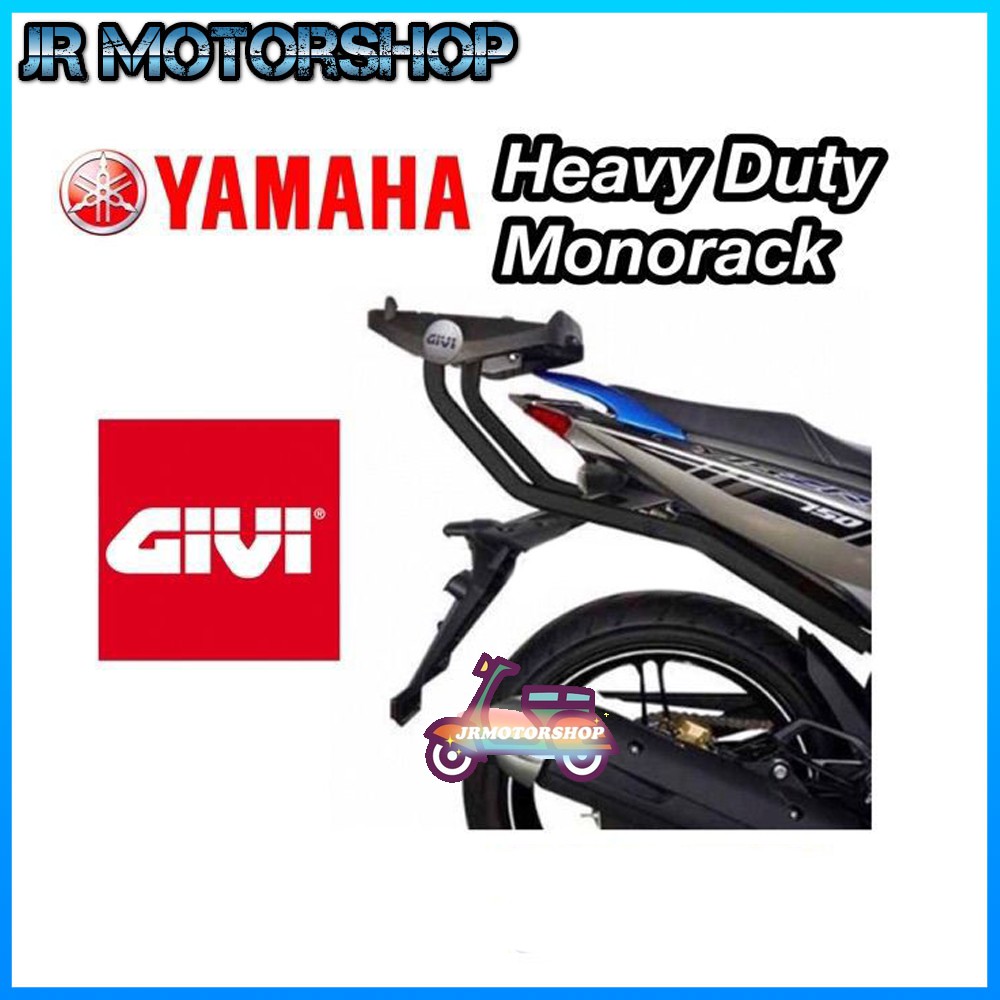 ORIGINAL GIVI RACK ZR (S) SPECIAL RACK GIVI YAMAHA LC135 FI V8 Y15ZR ...