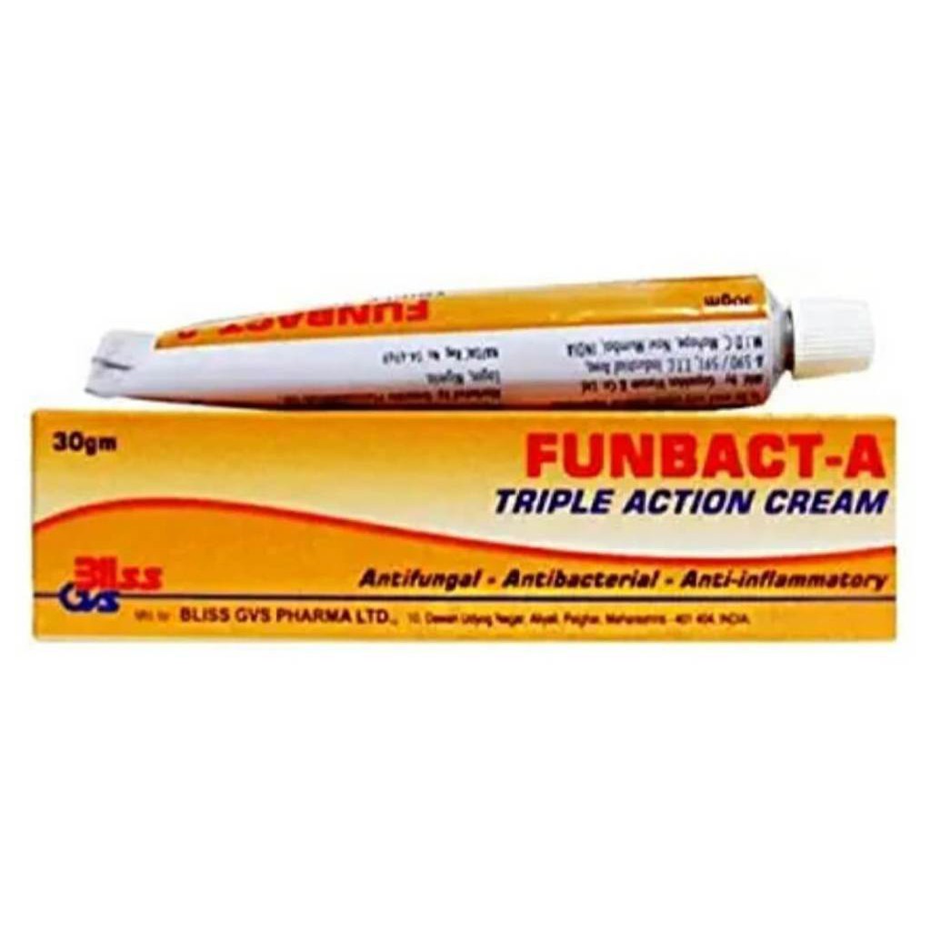 Funbact - A Triple Action Cream - 30g | Shopee Malaysia