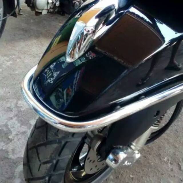 Fender Protector/front front bumper Trim/vespa lx s lxv primavera ...