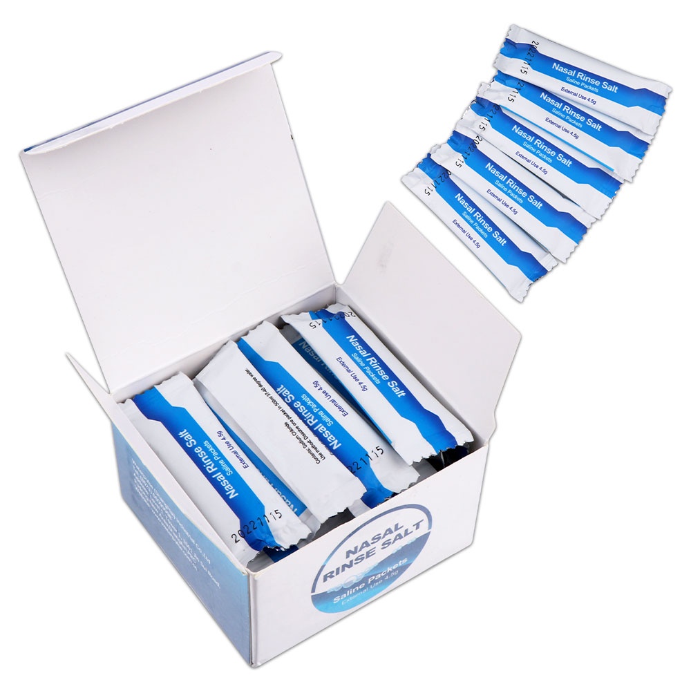 Salorie 30pcs Waterpluse Nasal Wash Sal for Neti Pot Rhinitis Sinusitis ...