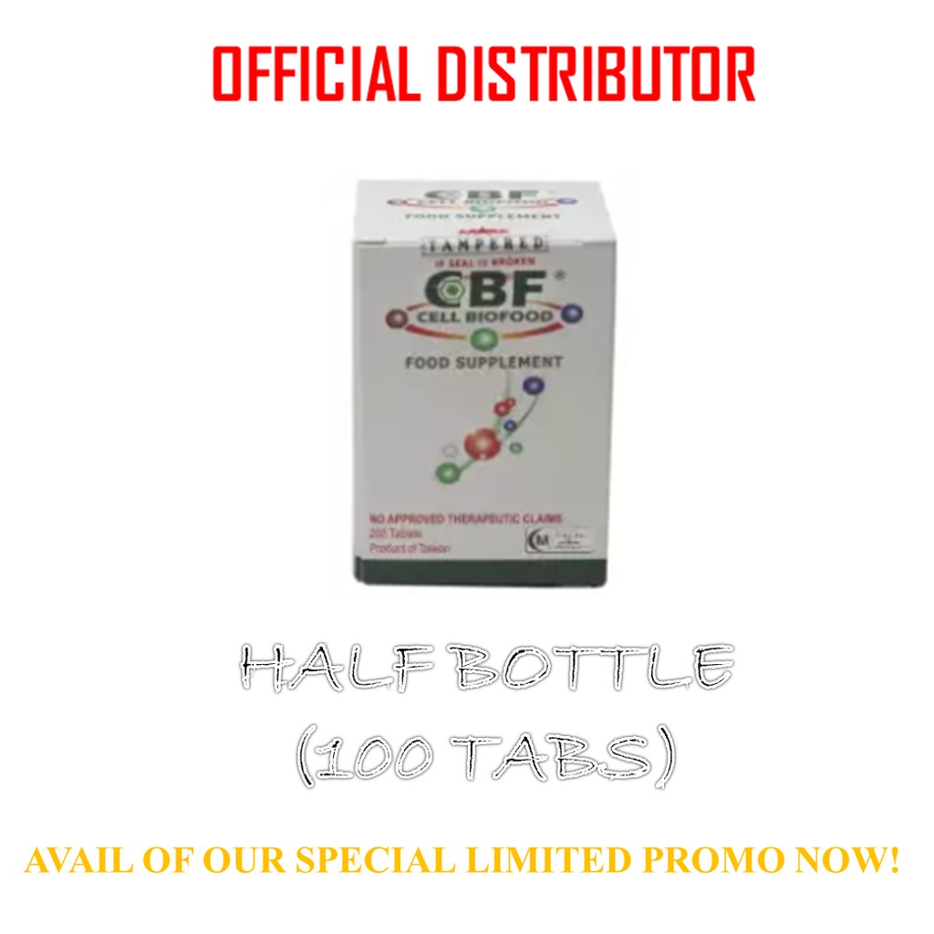 HCI CBF CELL BIO FOOD (100 TABLETS) | Shopee Malaysia