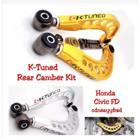 K-tuned Honda Civic FD 06-11 Rear Camber Kits Lower Control Arm Camber ...