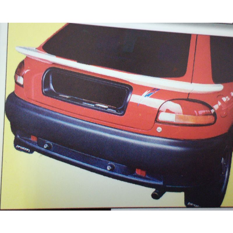 🔥M0222 PROTON SATRIA SPOILER FIBERGLASS SKIRT LIP BODYKIT | Shopee Malaysia