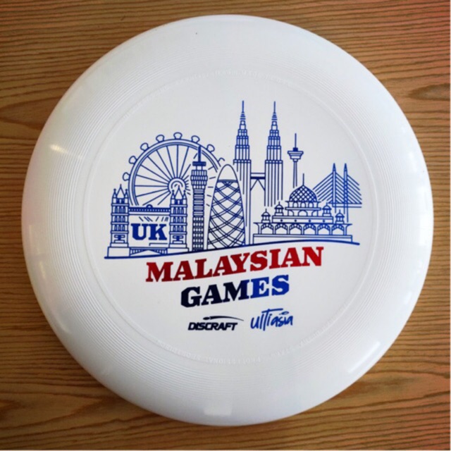 Discraft - UK Malaysia Games Design - 175g Ultimate Frisbee Disc ...