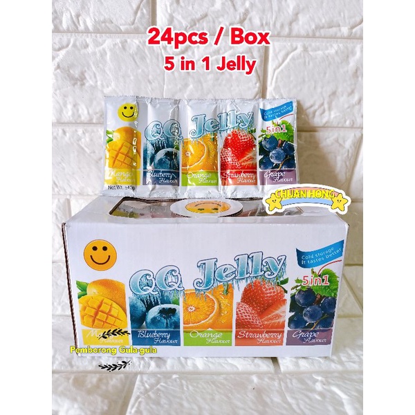 Q Q Jelly 5 In 1 24pcs / Box | Shopee Malaysia