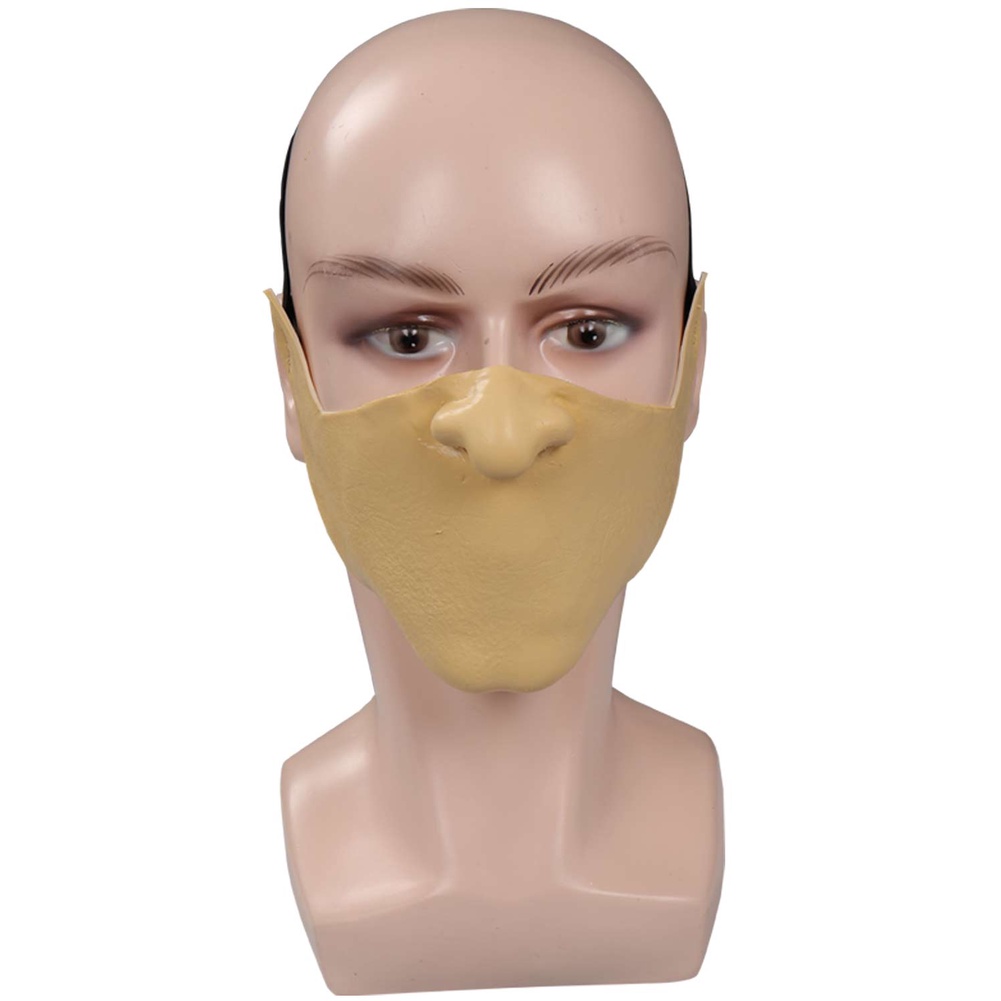 The Black Phone The Grabber Mask Cosplay Half Face Latex Helmet ...