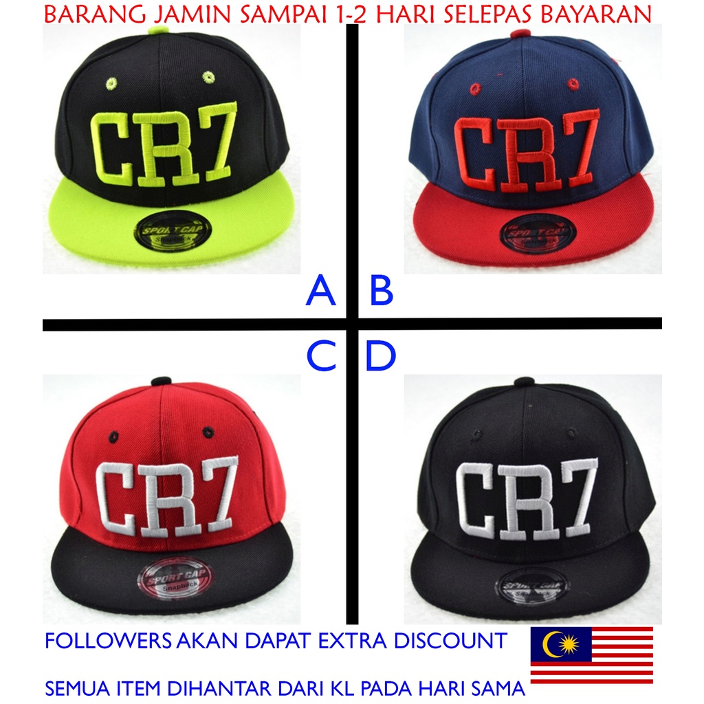 CR7 Cristiano Ronaldo sport @ baseball cap @ topi | Shopee Malaysia
