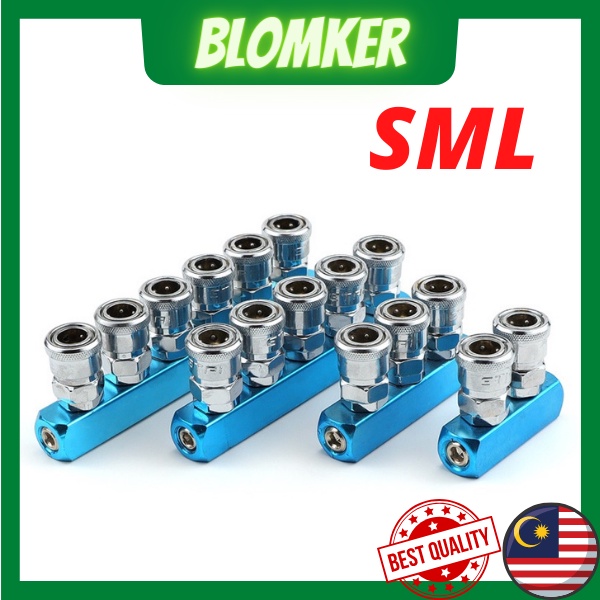 C Type Quick Connector Joint SML-2/3/4/5/6 Bus-bar Multi-way Air ...