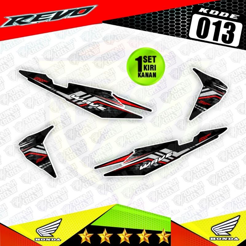 Decal Sticker Striping Variation REVO 100 2007-2009/REVO Lama/REVO old ...