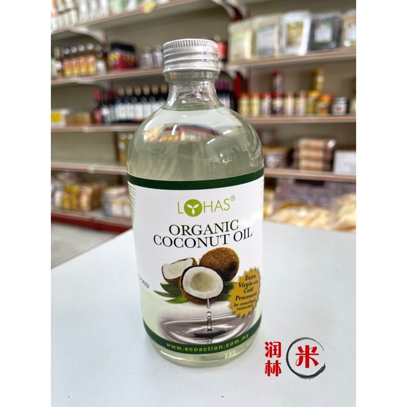 Lohas Organic Coconut Oil Extra Virgin coconut oil with cold Proccessed Minyak Kelapa 冷压椰子油 ...