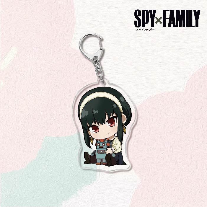 Spy X Family Anya Loid Yor Forger Chimera Keychain Pendant Cute Anime ...