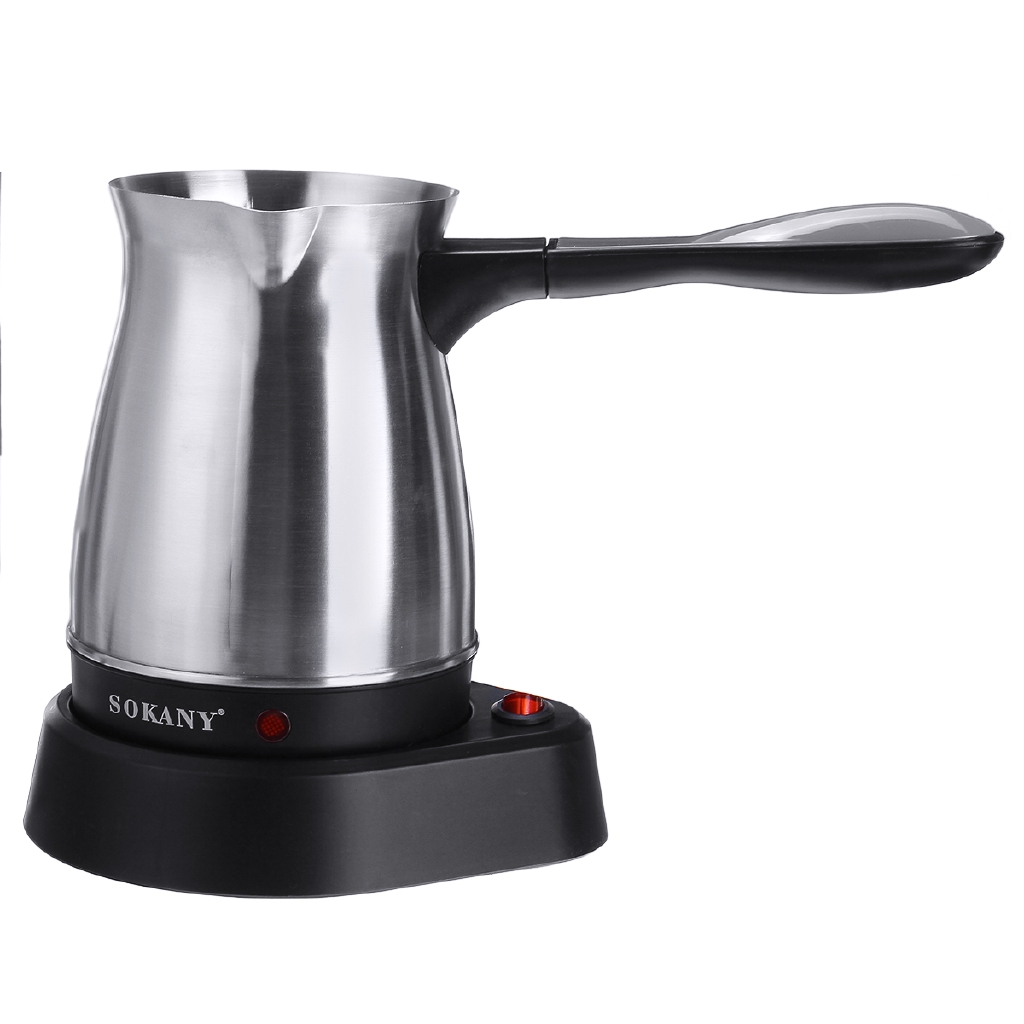 600W Portable Electric Coffee Machine Electric Moka Pot Office Coffee ...