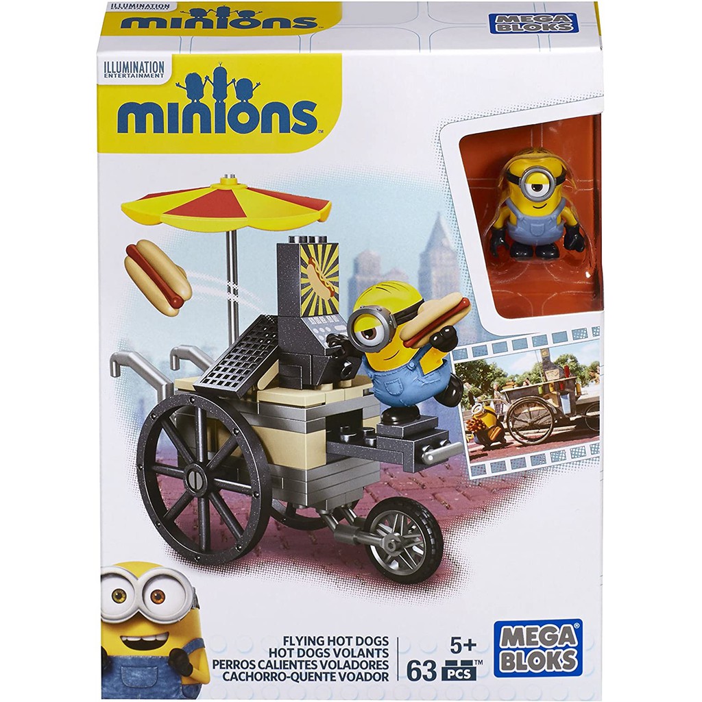 Boy Girl gift toy Minions: Minions: Mega Bloks Minion Movie block toy ...