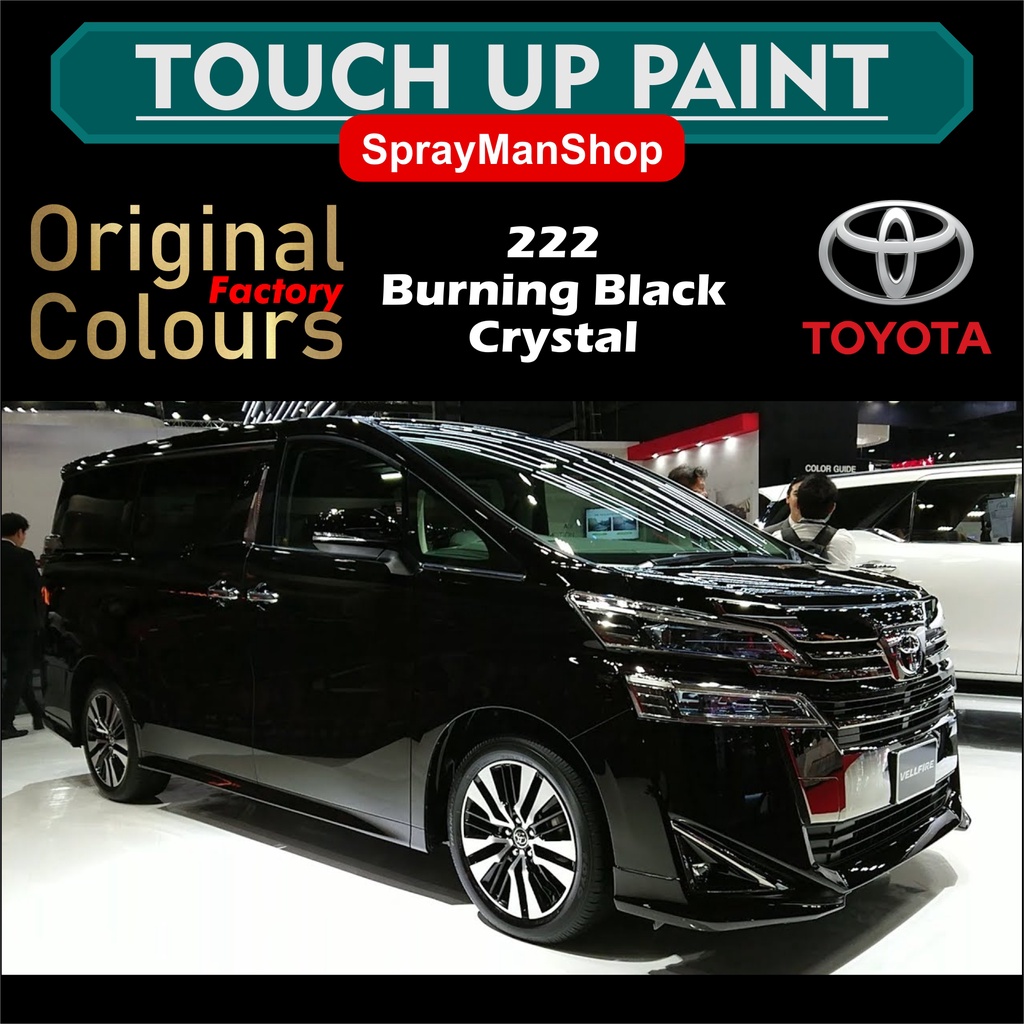 Toyota Vellfire Spray Paint For Touch Up All Original Factory Colours ...