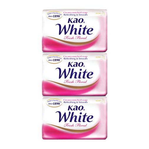 Kao White Soap Fresh Floral (85g x 3's) | Shopee Malaysia