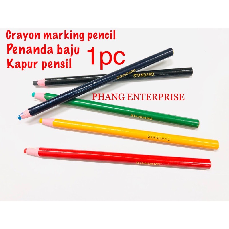 Pensel kapur Penanda baju crayon marker | Shopee Malaysia