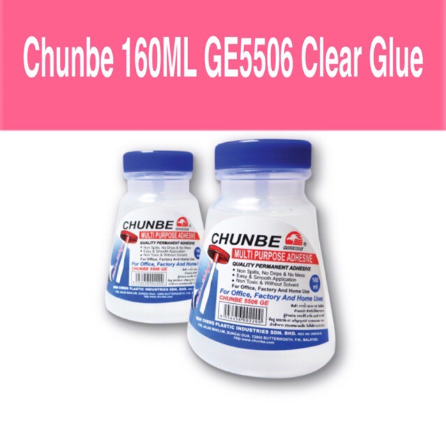 Chunbe Kangaro 160ML Multi Purpose Adhesive Clear/Latex White Glue ...