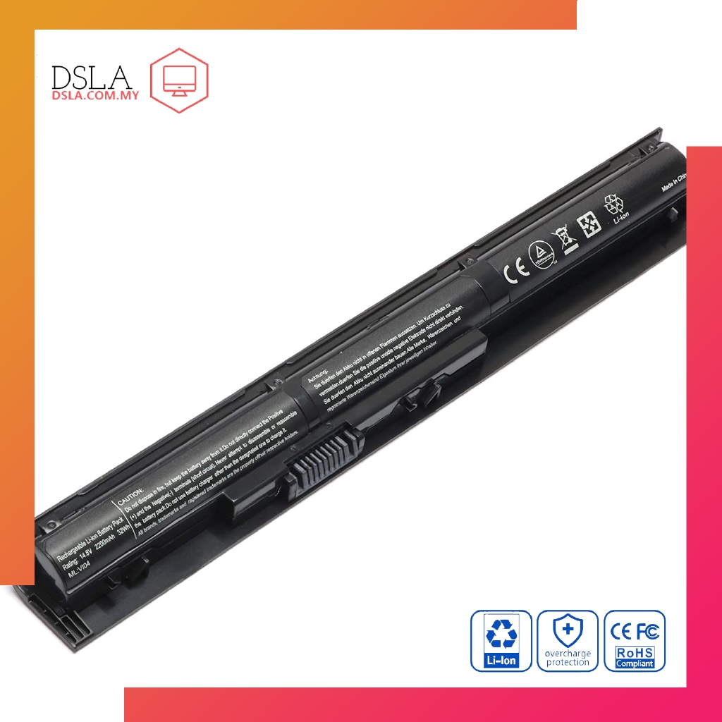 HP VI04 VIO4 V104 HPV104 HPVI04 VI04XL VI04048-CL G6E88AA Laptop ...