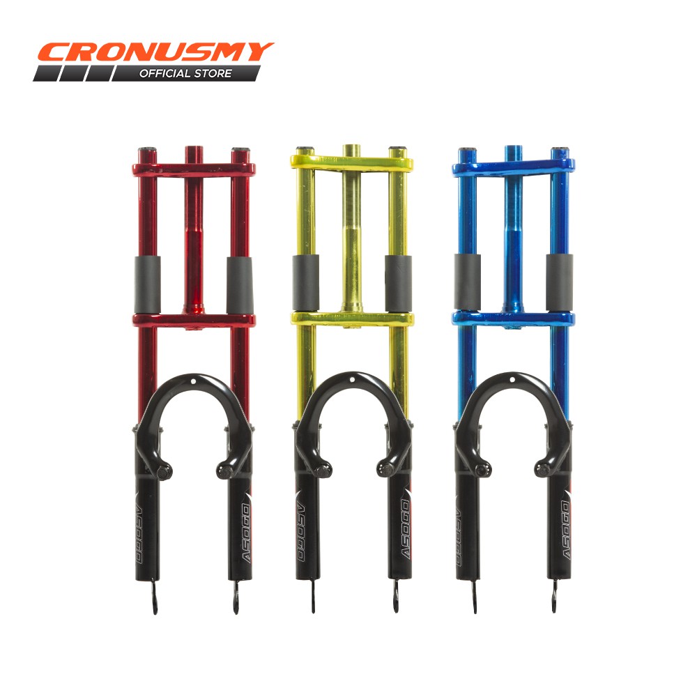 Asogo Chrome Colour 20" Downhill Double Fork Basikal Lajak Modify ...