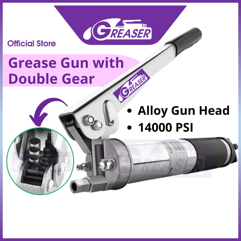 Greaser Grease Pump Double Gear / Grease Gun / Pam Gris - 800cc ...
