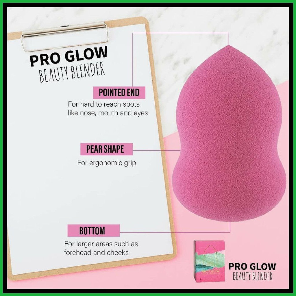 SPONGE PRO GLOW BEAUTY BLENDER (READY STOCK) | Shopee Malaysia