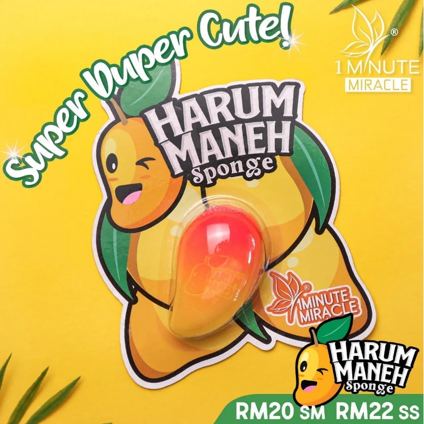 1 MINUTE MIRACLE SPONGE 💯ORIGINAL / 1MM Harum Maneh Sponge | Shopee ...