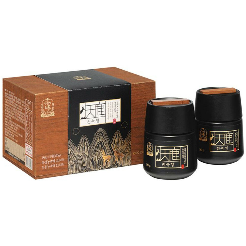 KGC Cheong Kwan Jang Cheon Nok Extract Deer Antler Velvet (180g x 2 ...