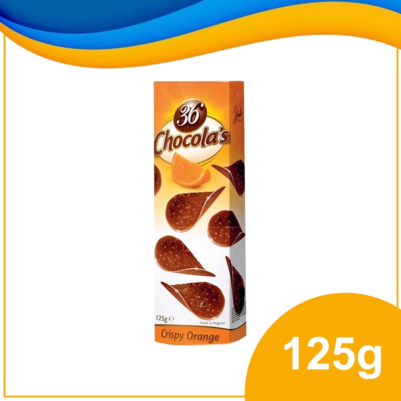 36 CHOCOLAS CRISPY ORANGE 125g (Exp: SEPT 2023) | Shopee Malaysia
