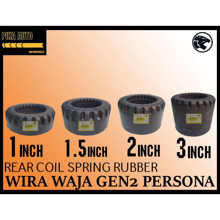 PROTON WIRA / WAJA / GEN2 / PERSONA / SATRIA REAR UPPER COIL SPRING ...