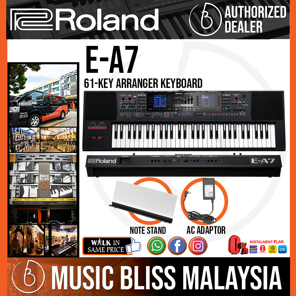 Roland E-A7 61-Keys Expandable Arranger with FREE Shipping (EA7 / EA-7 ...