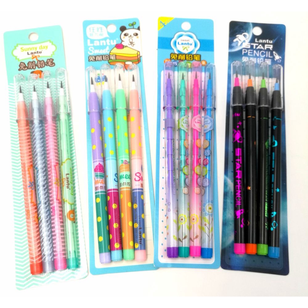4in1 Extensible Pencil (Random Pattern) | Shopee Malaysia