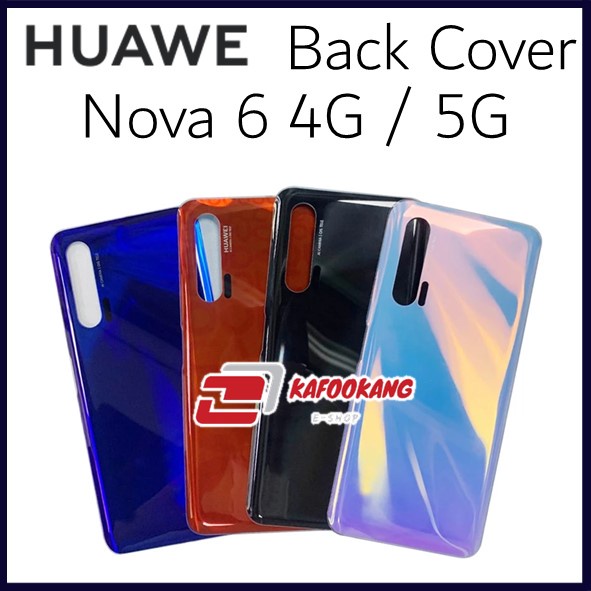 Huawei Nova 6 4G / 5G Back Battery Cover Housing Back Body Rear Casing Housing | Shopee Malaysia