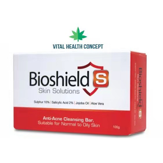 Bioshield S Soap Anti-Acne Cleansing Bar (Fungal & Acne) | Shopee Malaysia